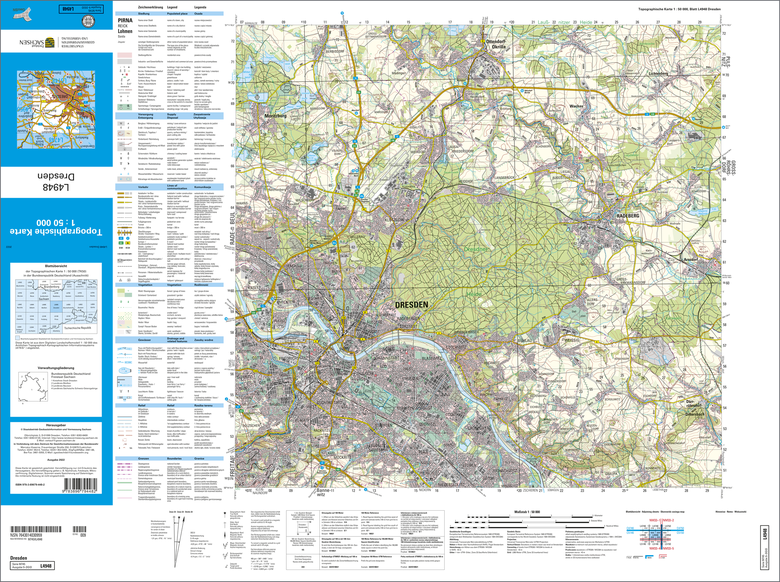 Topographische Karte - Geobasisinformation - sachsen.de